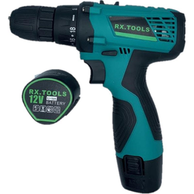 RX Tools Δραπανοκατσάβιδο Μπαταρίας 12V 1x1.3Ah K477-23888 | Skroutz.gr