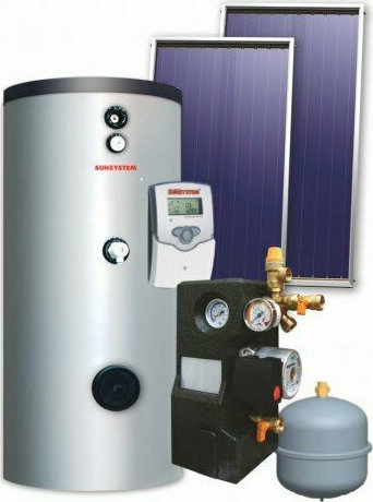 Sunsystem Solar σύστημα Water heater SN 150L Σύστημα Βεβιασμένης ...