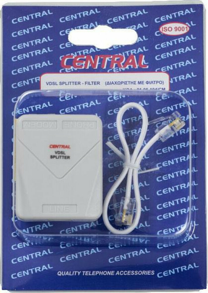 Central Splitter VDSL over PSTN Λευκό | Skroutz.gr