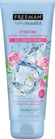 Freeman Gel Cream Mask Hydrating Glacier Water & Pink Peony 175ml ...