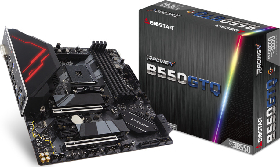 Biostar B550GTQ Ver. 5.0 Motherboard Micro ATX με AMD AM4 Socket ...