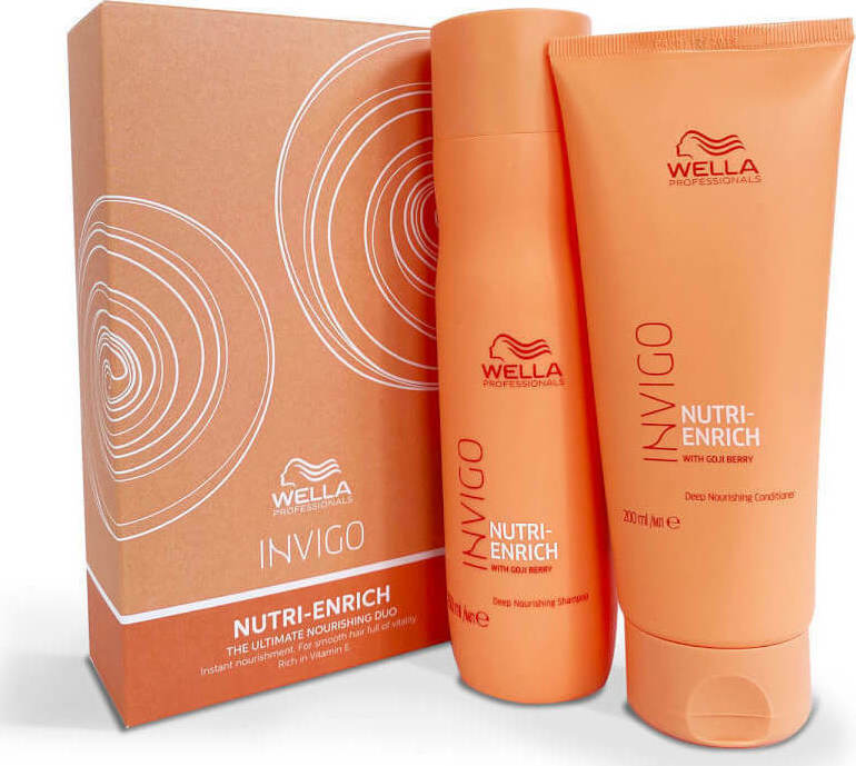 Wella Invigo Nutri-Enrich Set Shampoo 250ml & Conditioner 200ml | Skroutz.gr