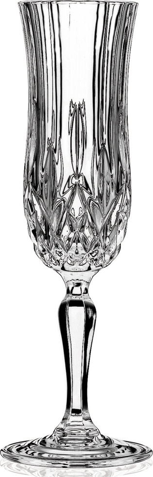 RCR Opera Σετ Ποτήρια Σαμπάνιας από Κρύσταλλο Κολωνάτα 130ml 6τμχ ...