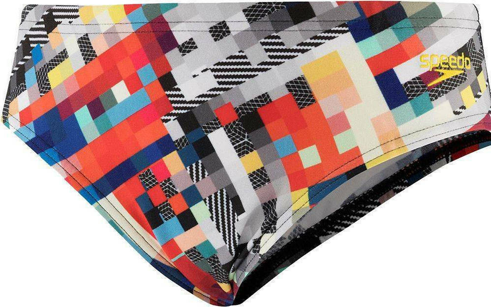 Speedo Παιδικό Μαγιό Σλιπ Glitch Code Digital Brief 8-04285-D832 ...