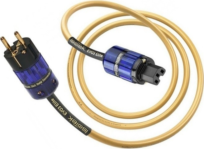 Isotek Schuko male - IEC C15 male Cable 2m | Skroutz.gr