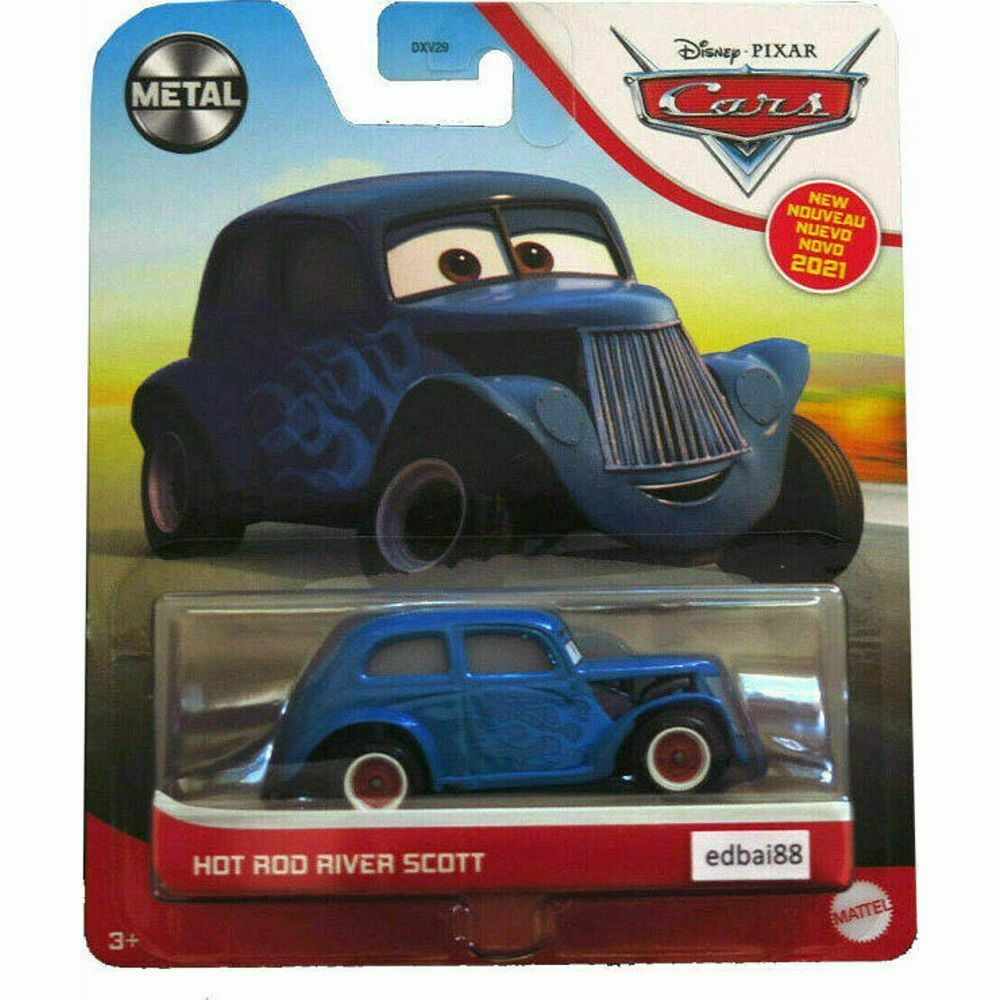 Mattel Αυτοκινητάκι Disney Pixar Cars Hot Rod River Scott για 3+ Ετών ...