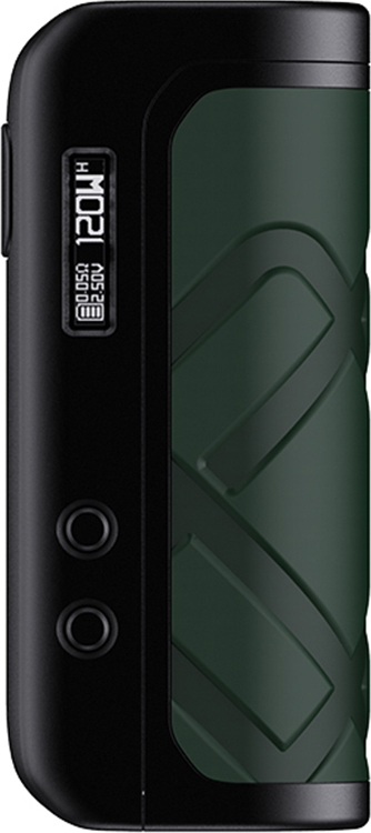 Augvape Box Mod Foxy One Box Mod 100mAh 120W Black Green Leather ...