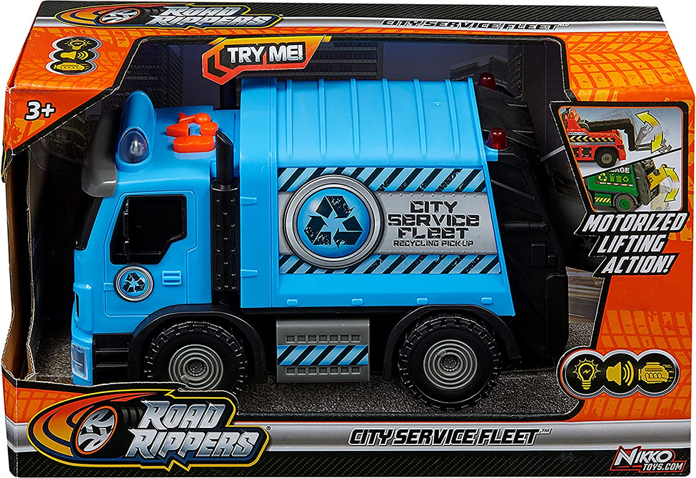 Toy State Road Rippers: Recycle Truck Blue | Skroutz.gr