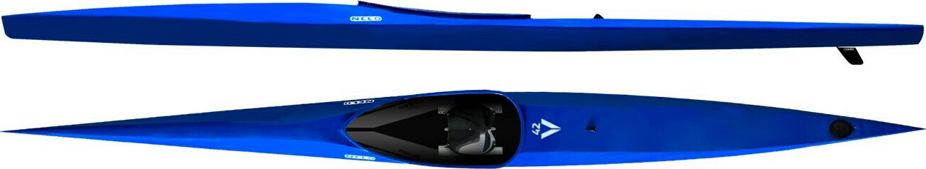 Nelo Viper 42 Πλαστικό Kayak Θαλάσσης 1 Ατόμου Μπλε | Skroutz.gr