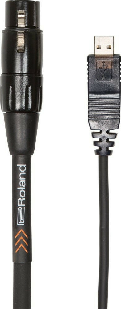Roland (us) Καλώδιο USB XLR male - USB-A male 3m Μαύρο (RCC-10-USXF ...