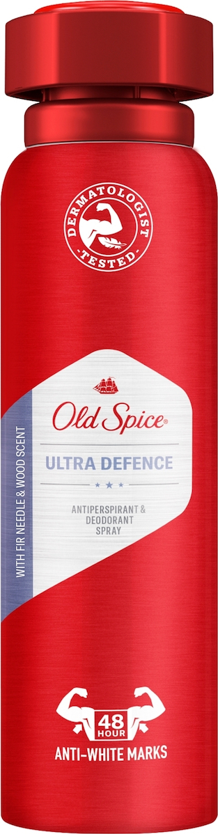 Old Spice Ultra Defence Antiperspirant & Deodorant Spray Αποσμητικό 48h ...