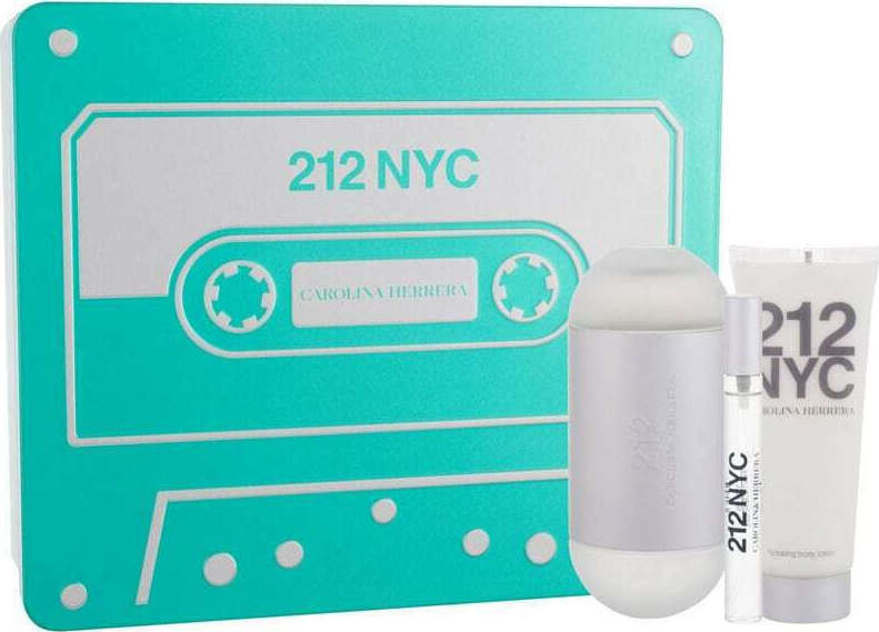 Carolina Herrera 212 Nyc Eau De Toilette 100ml, Eau De Toilette 10ml ...