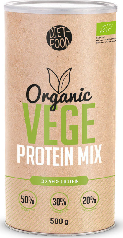 Diet-Food Bio Vege Protein Mix Powder 500gr | Skroutz.gr