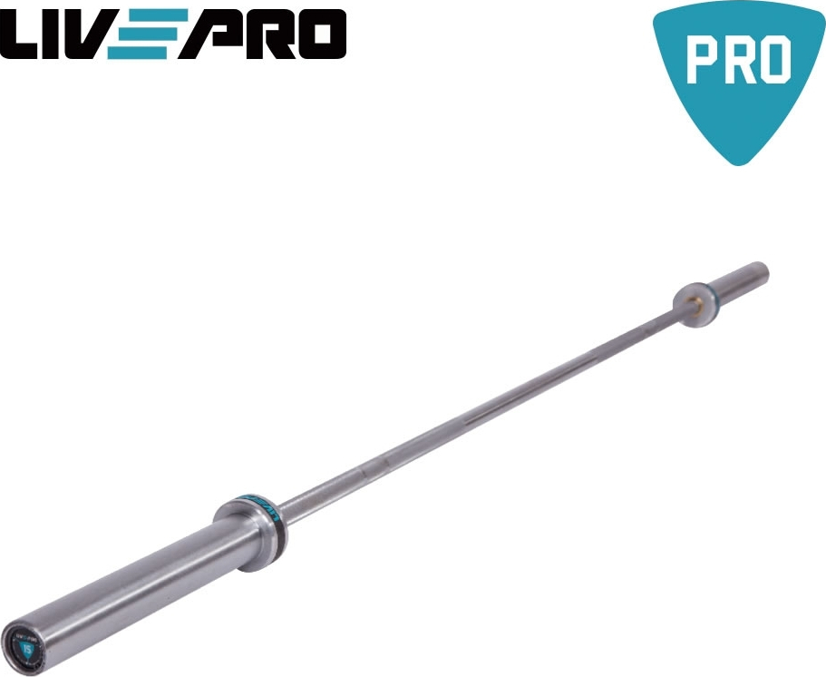 Live Pro Β-8052 Ίσια Μπάρα Ολυμπιακού Τύπου Φ50 20kg Μήκους 220cm χωρίς ...