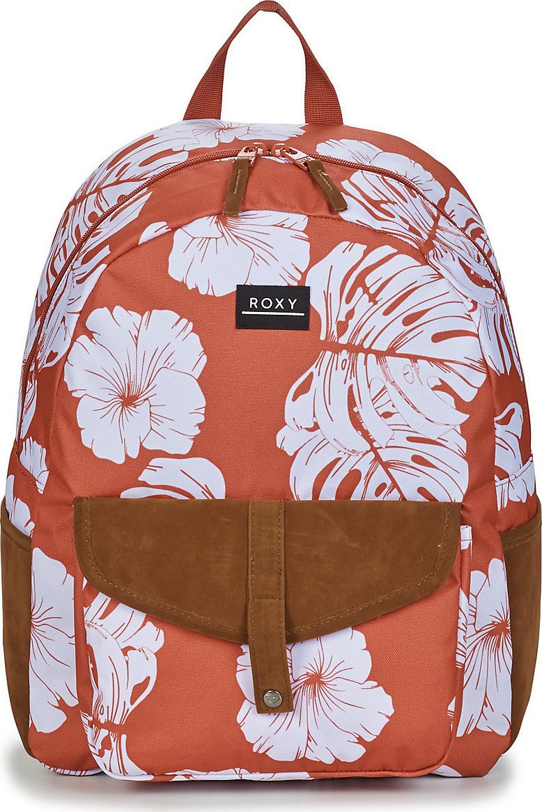 Roxy Carribean Γυναικείο Υφασμάτινο Σακίδιο Πλάτης Πορτοκαλί ERJBP04256 ...