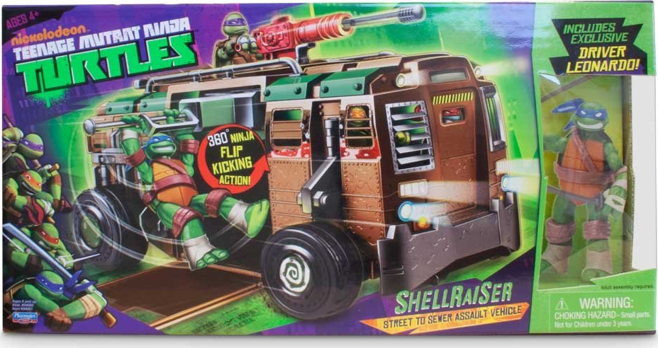 Χελωνονιτζάκια Shellraiser & Leonardo GPH94011 για 4+ Ετών - Skroutz.gr