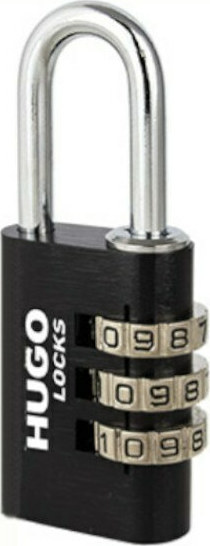 Hugo Locks PA40 Αλουμινένιο Λουκέτο Πέταλο Συνδυασμού 40mm 60314 ...