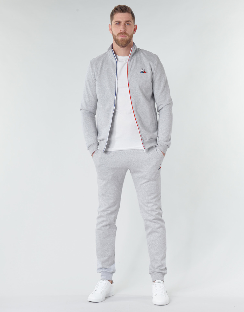 Le Coq Sportif Essential Παντελόνι Φόρμας με Λάστιχο Γκρι 1921054 ...