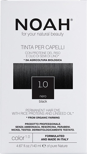 Noah for Beauty Permanent Hair Colour Βαφή Μαλλιών Χωρίς Αμμωνία 1.0 ...