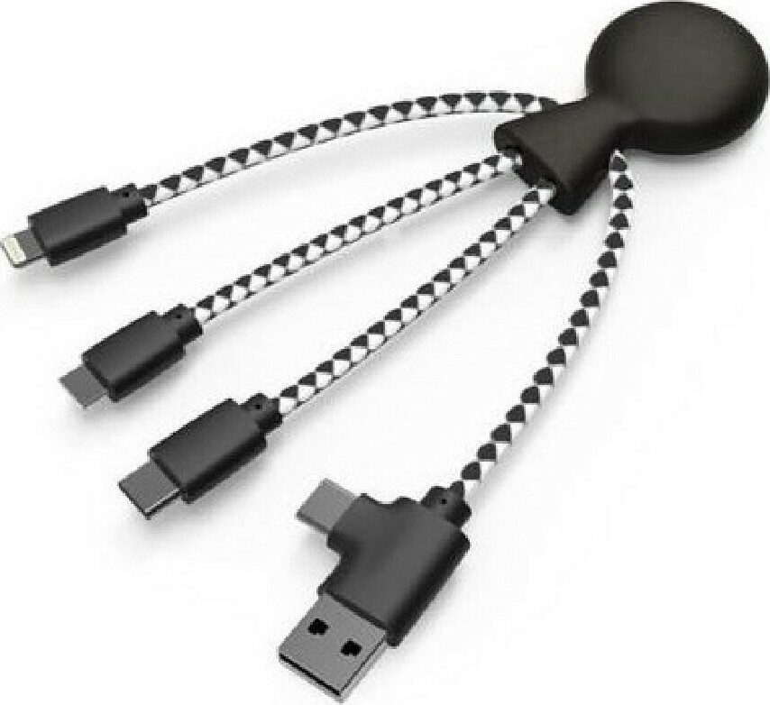 Xoopar XP71024-1 Braided USB to Lightning / Type-C / micro USB 1.5m ...