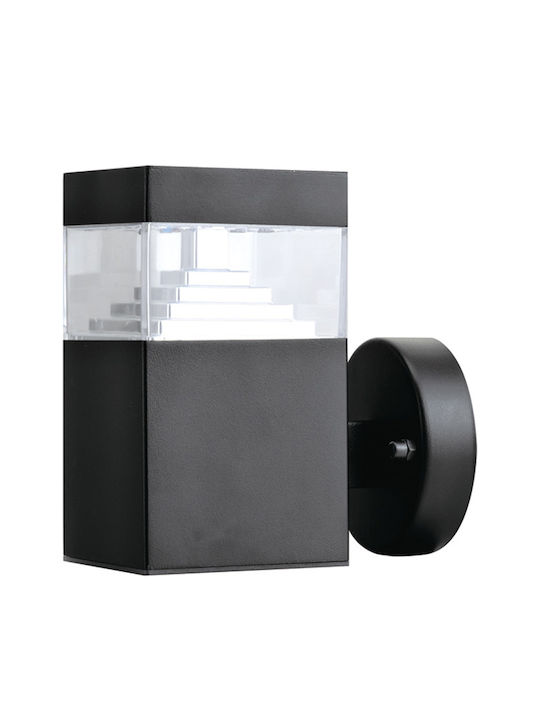 Ravenna Cubo Στεγανή Επιτοίχια Πλαφονιέρα Εξωτερικού Χώρου με ...