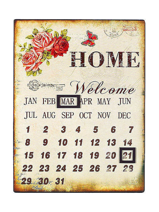 JK Home Decoration Κάδρο Μεταλλικό 25x32cm 49466 | Skroutz.gr