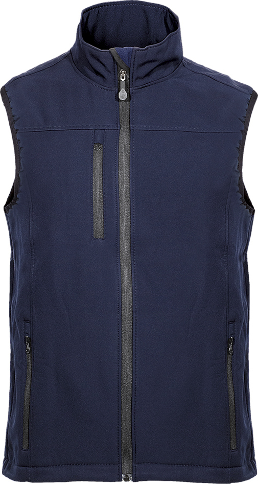 Fageo 069 Ανδρικό Γιλέκο Εργασίας Softshell με Επένδυση Fleece Navy ...