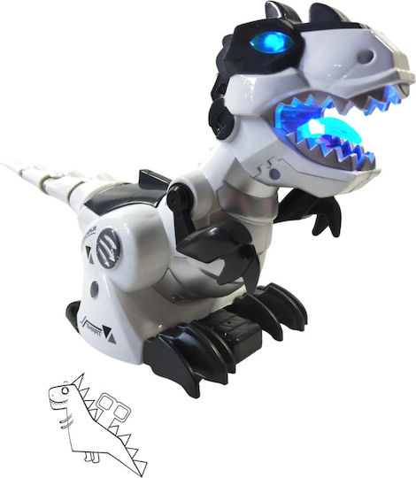 T-Rex Dinosaur Robot Remote Control Τηλεκατευθυνόμενο Παιχνίδι DRE ...