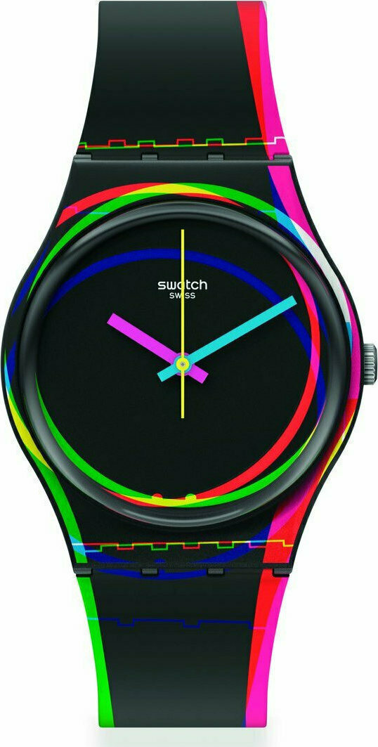 Swatch Red Shore Ρολόι με Καουτσούκ Λουράκι GB333 | Skroutz.gr