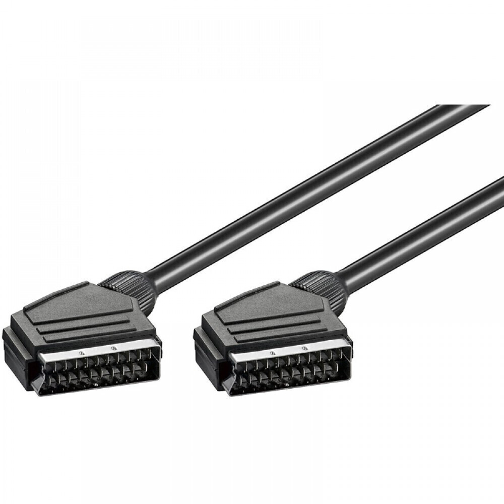 ATC Καλώδιο Scart male - Scart male 1.5m Μαύρο | Skroutz.gr