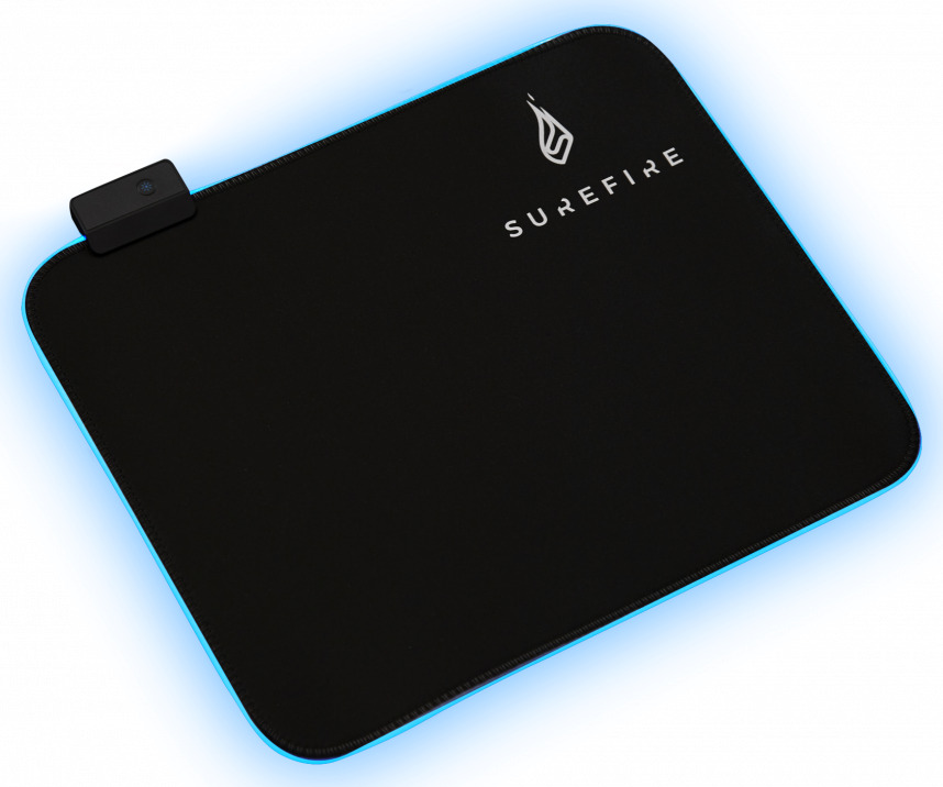SureFire Silent Flight RGB Gaming Mouse Pad Medium 320mm με RGB Φωτισμό ...