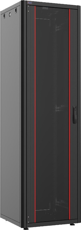 Mirsan Επιδαπέδια Καμπίνα Rack 42U 60x80x200.4cm Μαύρο GTN42U68.01 ...