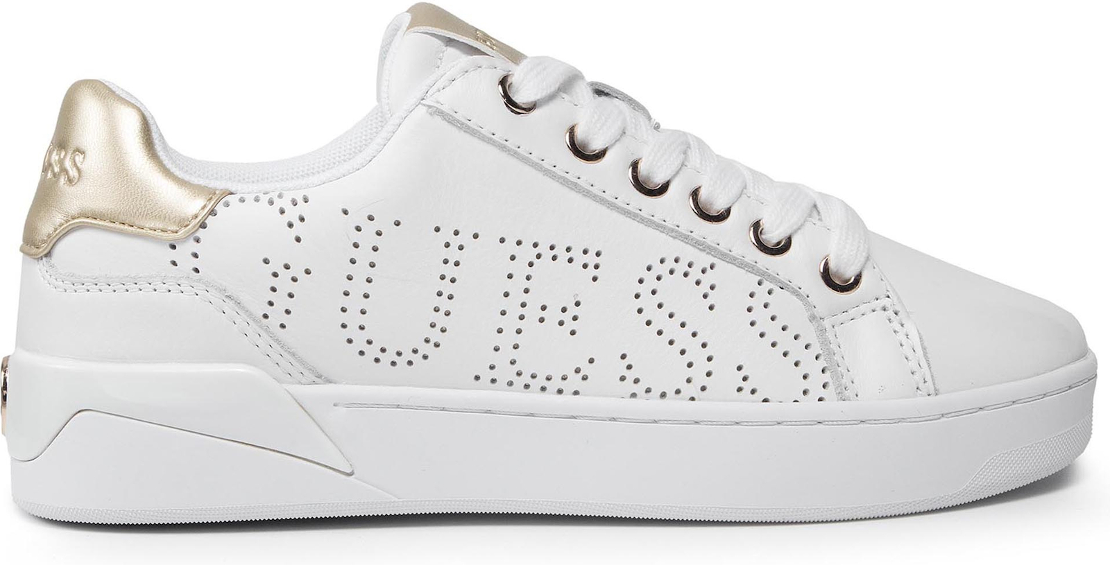 Guess Roria Γυναικεία Sneakers Λευκά FL7RRIELE12-WHIPL | Skroutz.gr