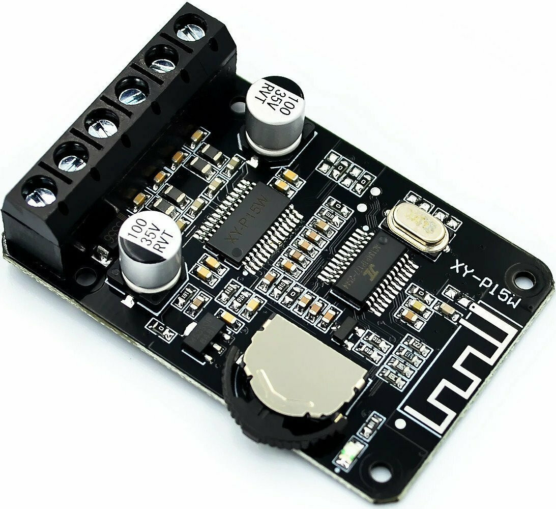 Stereo Bluetooth Audio Amplifier Module 12V-24V (XY-P15W) | Skroutz.gr