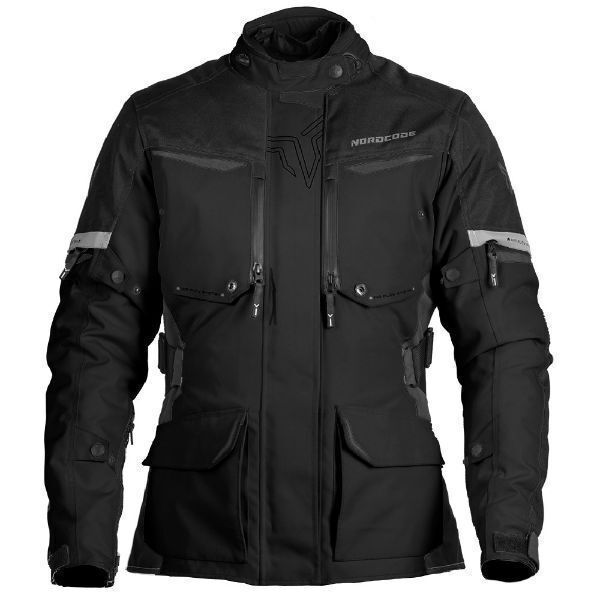 Nordcode Senegal Lady Femeiesc Geacă de motocicletă Cordura 4 Sezoane Waterproof Negru ...