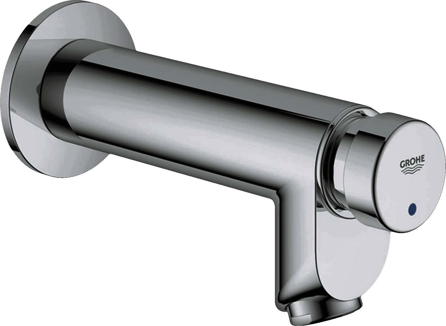 Grohe Euroeco 36266000 Εκροή Μπαταρίας Εντοιχισμού Νιπτήρα Ασημί ...