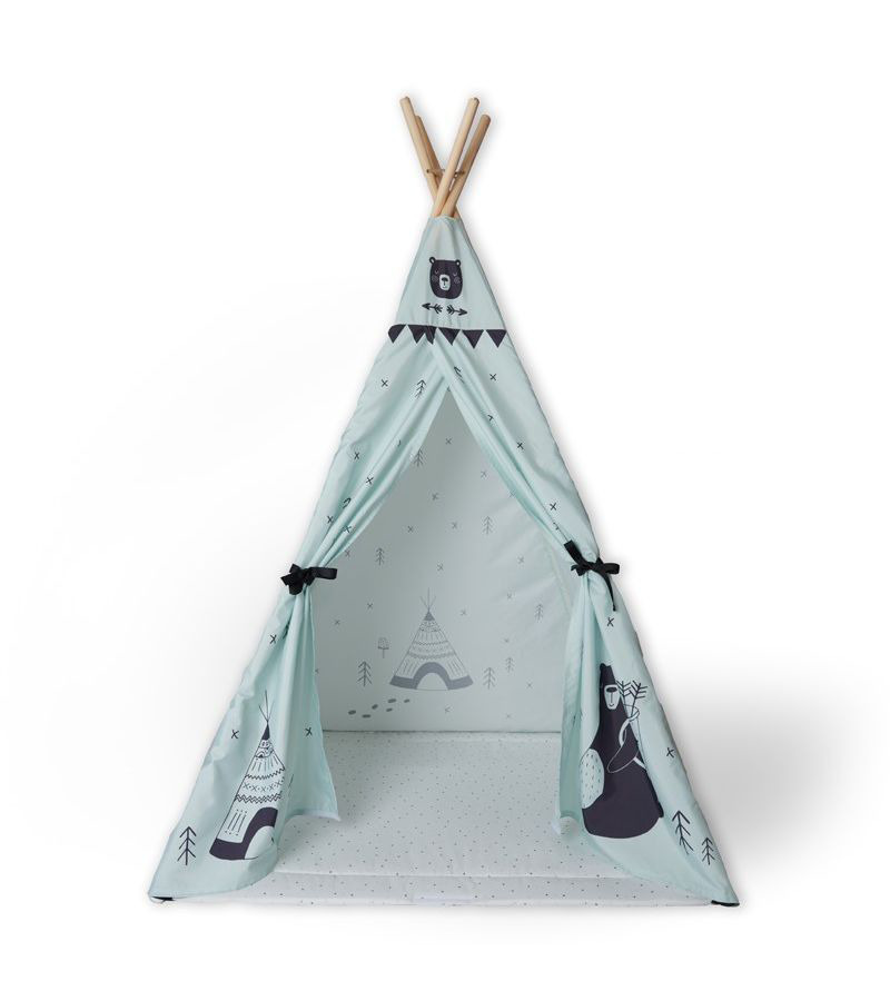 Funna Baby Παιδική Σκηνή Ινδιάνικη Let's Go 9893 Πράσινη | Skroutz.gr