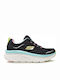 Skechers Infinite Motion Γυναικεία Flatforms Sneakers Μαύρα 149023-BKMT ...