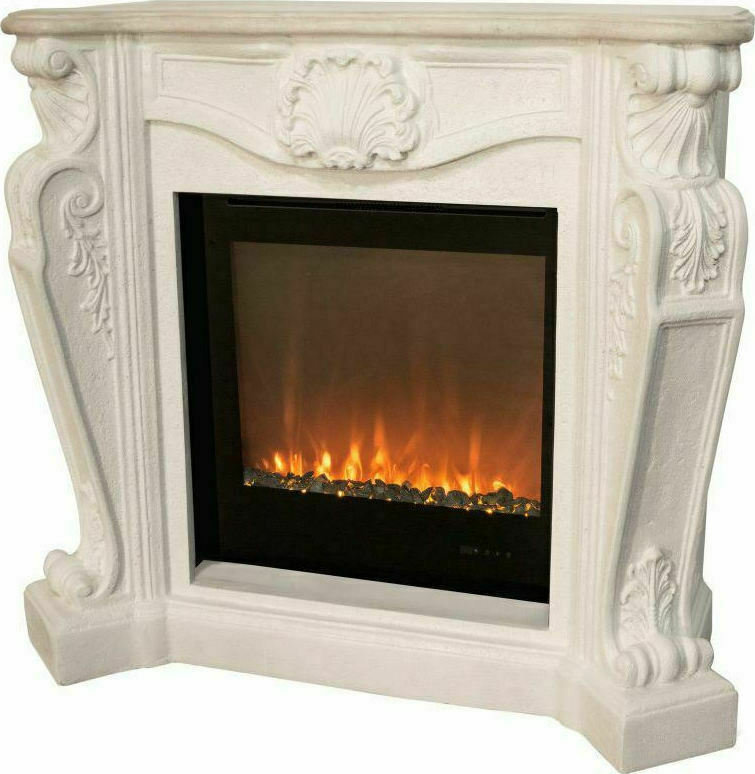 Xaralyn Louis with Trivero 70 Insert Επιδαπέδιο Ηλεκτρικό Τζάκι 800W ...