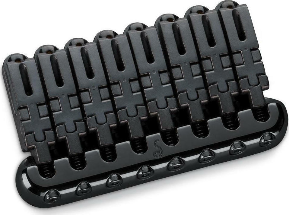 Schaller Hannes 8 Guitar Bridge with Piezo 8-String 12330400 Black ...