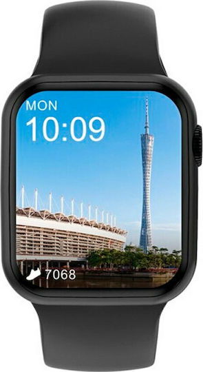 NO.1 DT100 Pro Max Smartwatch με Παλμογράφο (Μαύρο) | Skroutz.gr