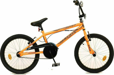 Matrix Track Freestyle 20" 2021 Πορτοκαλί Ποδήλατο BMX χωρίς Ταχύτητες ...