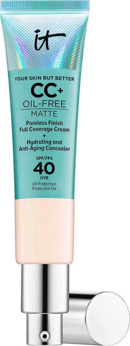it Cosmetics Your Skin But Better CC+ Oil-Free Matte SPF40 Fair Beige ...