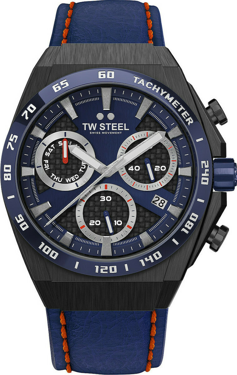 TW Steel Fast Lane Limited Edition Ρολόι Χρονογράφος Μπαταρίας με ...