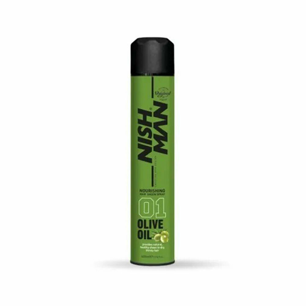 NISHMAN Olive Oil Sheen 01 Spray Μαλλιών για Κράτημα 400ml | Skroutz Cyprus