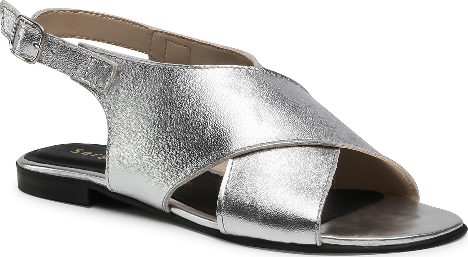 Sergio Bardi Γυναικεία Σανδάλια σε Ασημί Χρώμα SB-76-11-001164 110 ...