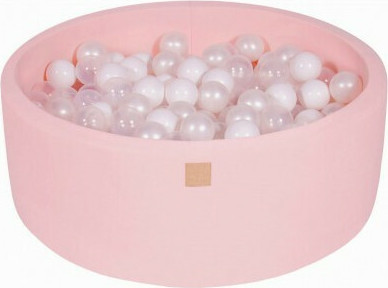 Meow Baby Μπαλοπισίνα Classic ΜΒ0010-1-1 από Ύφασμα Ροζ | Skroutz.gr