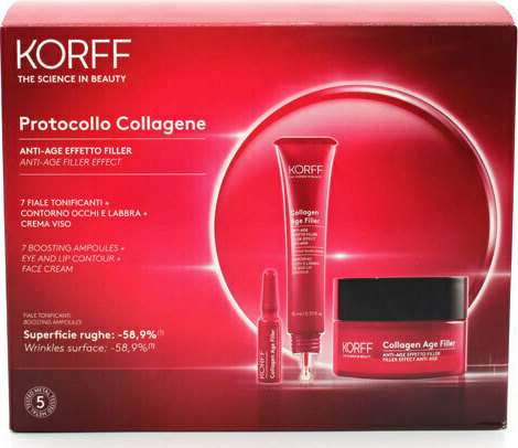 Korff Collagen Protocol Σετ Περιποίησης με Κρέμα Προσώπου και Κρέμα ...