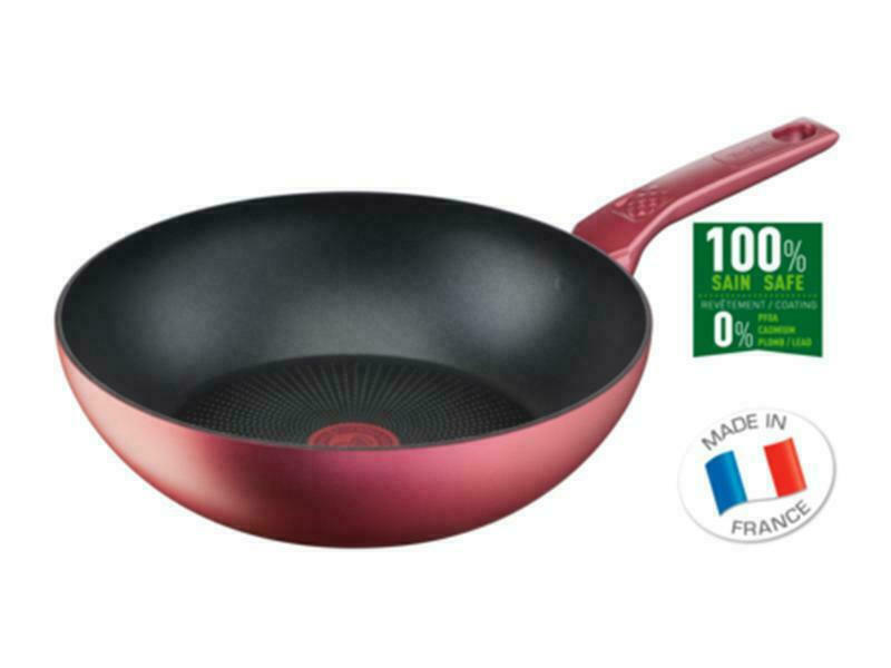 Tefal Daily Chef Wok από Αλουμίνιο με Αντικολλητική Επίστρωση 28cm ...