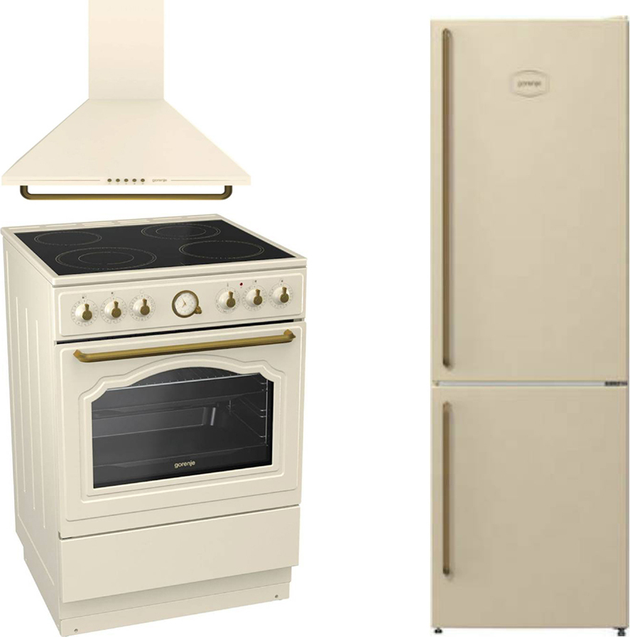 Gorenje ECS6250CLI + WHC63CLI + NRK6192CLI Σετ Οικιακών Συσκευών ...